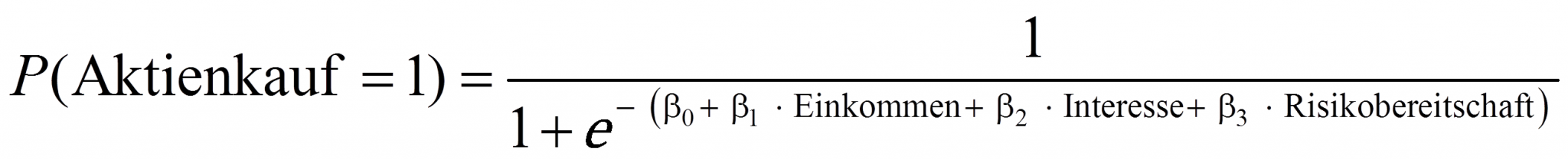 Logistische Regression